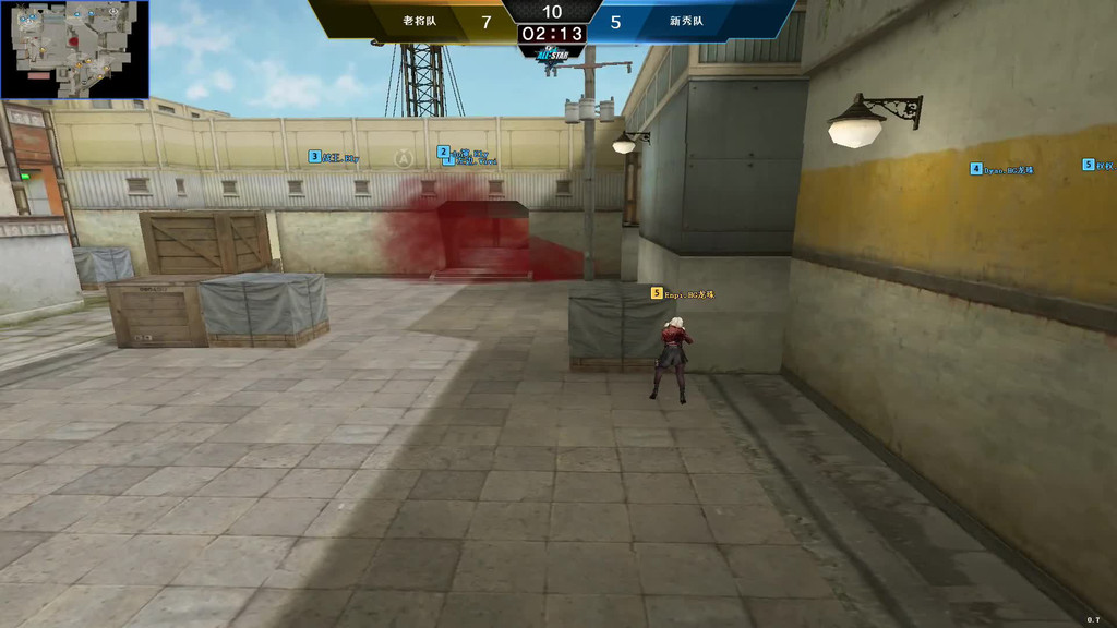 2017 CFPL S11 全明星周末 10.2-1 新秀挑战赛_4个警蹲一个墙边-视频-小米游戏中心